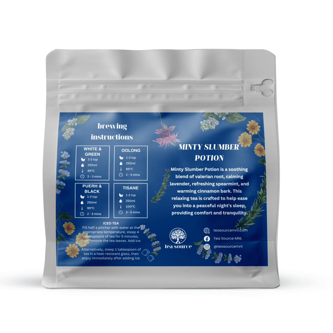 Minty Slumber Potion | Relaxing Herbal Tea for Better Sleep | Tea Source Philippines