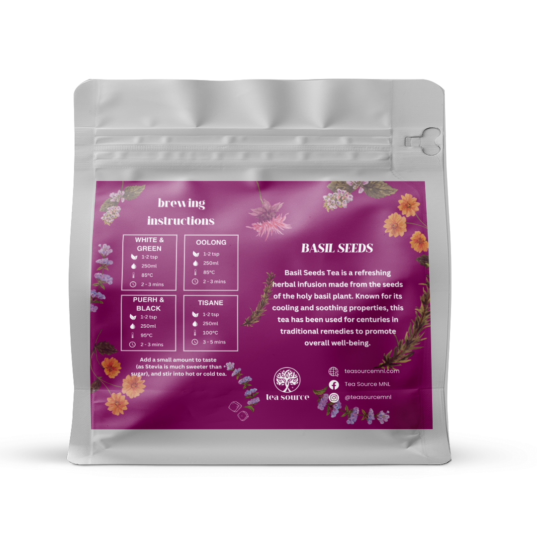 Basil Seeds Tea | Herbal Drink for Hydration & Wellness | Tea Source ...