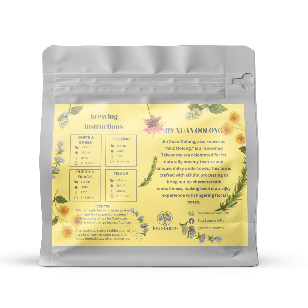 Jin Xuan Milky Oolong Tea | Caffeinated | The Tea Source MNL
