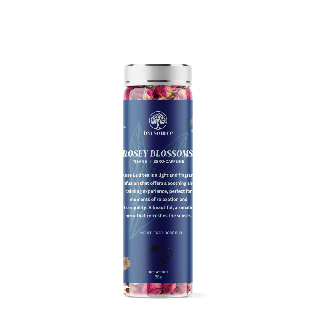 Rosey Blossoms Tea | Delicate Rosebud Tea for Relaxation | Tea Source ...