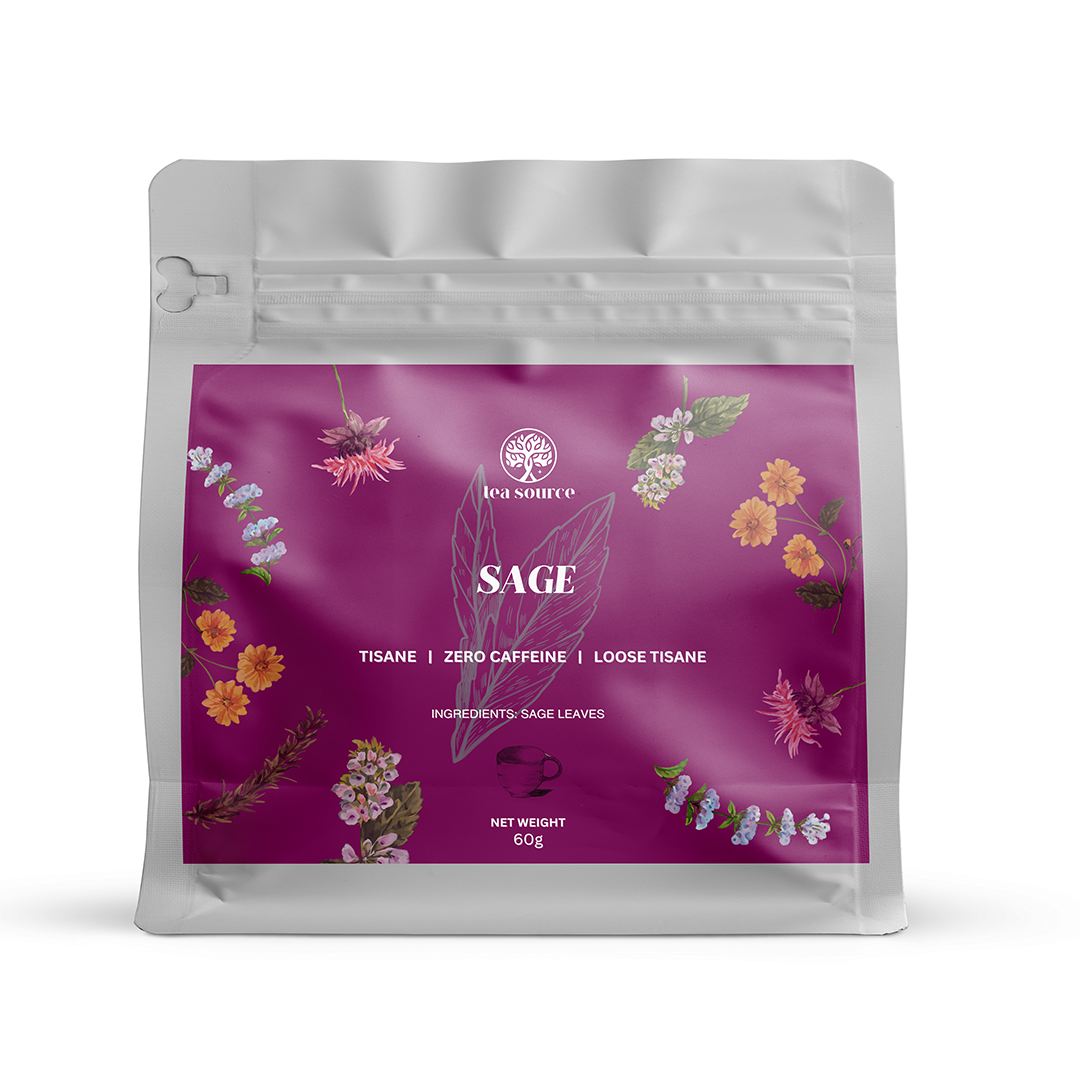 Sage Leaves Tea | Herbal Tea for Clarity & Wellness | Tea Source ...