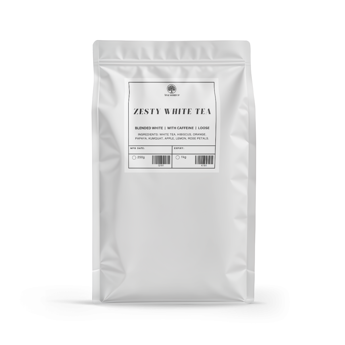 Zesty White Tea | Refreshing Citrus & Floral Blend | Tea Source Philippines